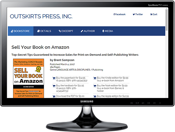 Adding Social Media to Outskirts Press Self Publishing – President of ...